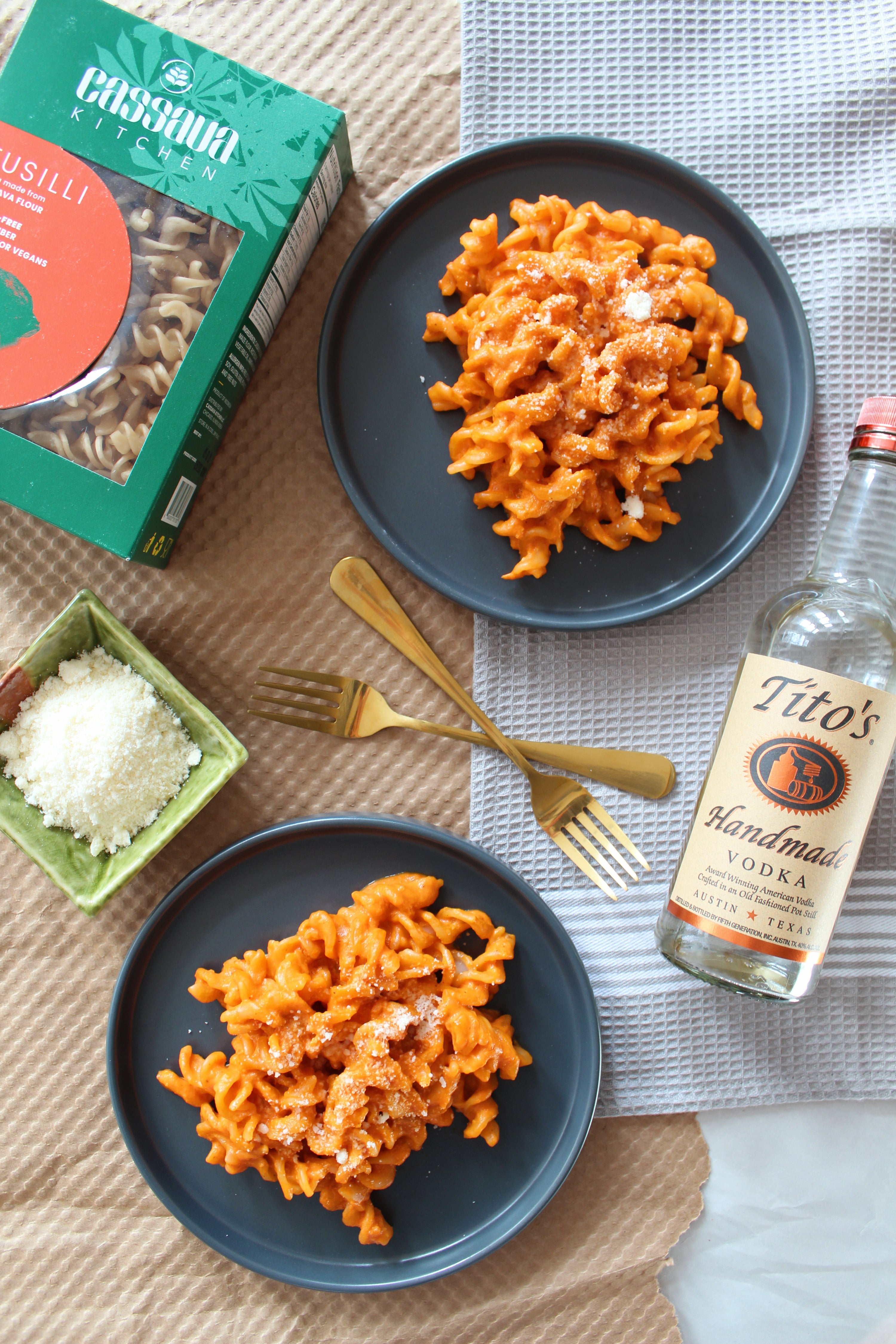 Fusilli Alla Vodka Cassava Kitchen